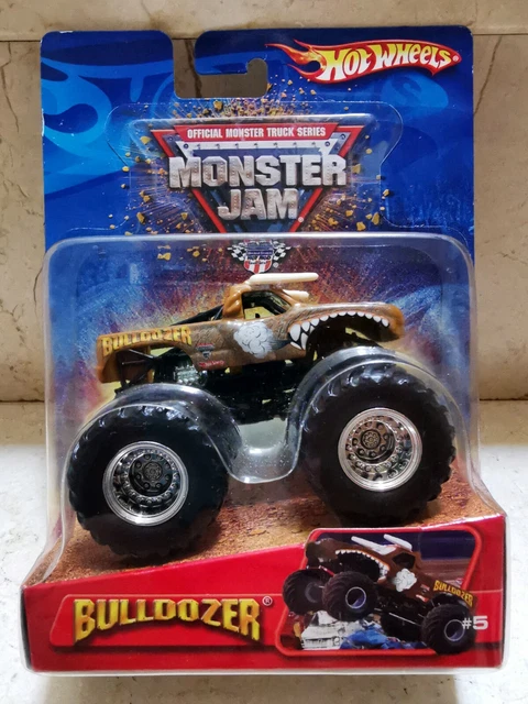 MONSTER JAM BULLDOZER Posteriormente Toro Loco Color Limit 2006 Raro ...