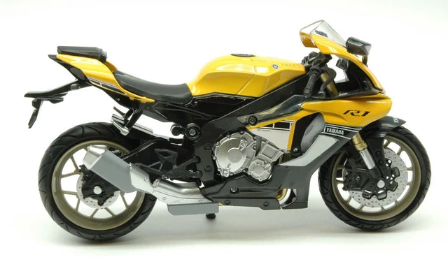 MINIATURE MOTO NEW Ray YAMAHA YZF-R1 1:12 Modélisme Moto EUR 19,30 ...