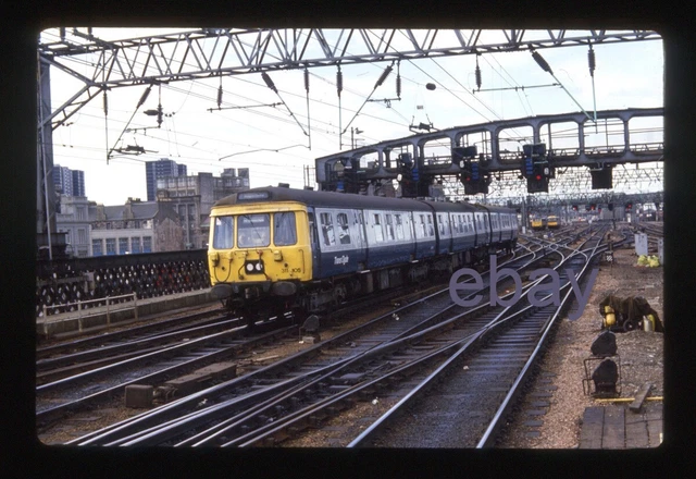 ORIGINAL 35MM SLIDE - Class 311 AC EMU - 311105 at Glasgow Central on 8 ...