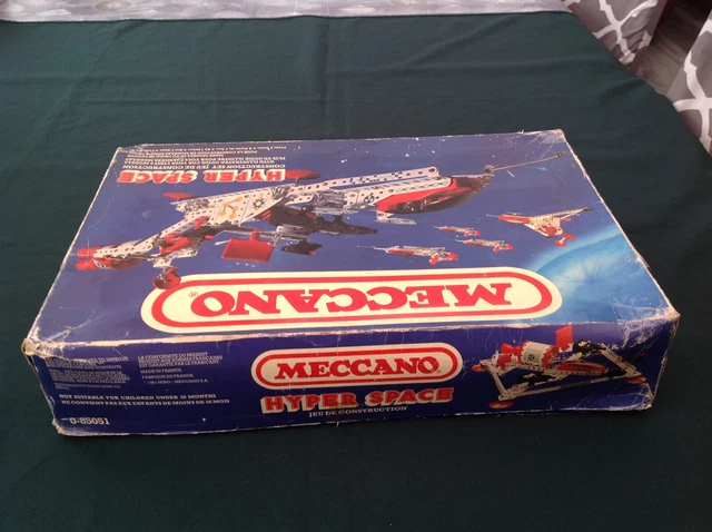 1981 VINTAGE MECCANO Hyper Space Box Set With Instructions -Complete £ ...