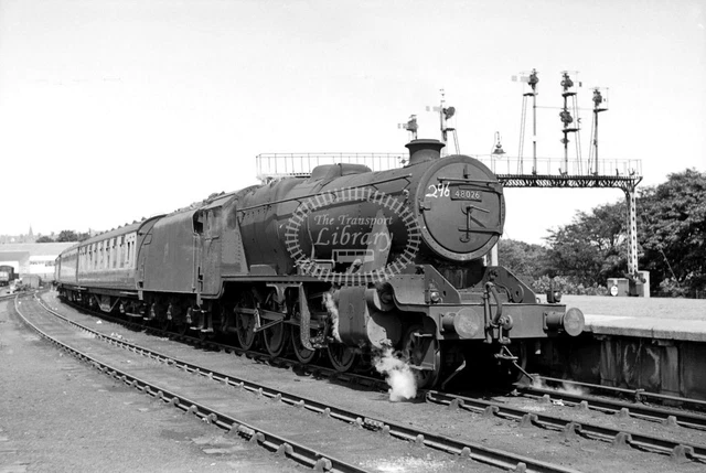 PHOTO BR BRITISH Railways Steam Locomotive Class 8F-A 48026 at ...