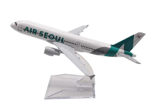 16CM AIR SEOUL AIRBUS A320 Passenger Aircraft Plane Diecast Airplane ...