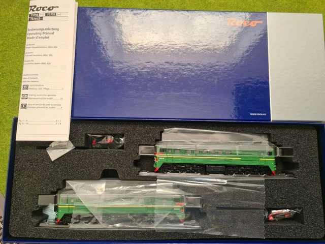 ROCO H0 DIESEL Locomotive 73794 2M62 der RZD, Neu, OVP, Video EUR 500 ...