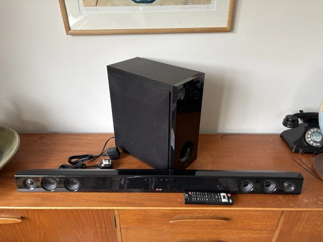 LG 300W SOUND Bar NB3530A & S33A1 -D Wireless Subwoofer. BT. Optical ...