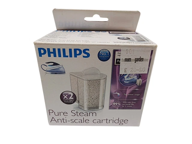 PHILIPS PERFECTCARE PURE Antil Scale Replacement Cartridge GC002 ...