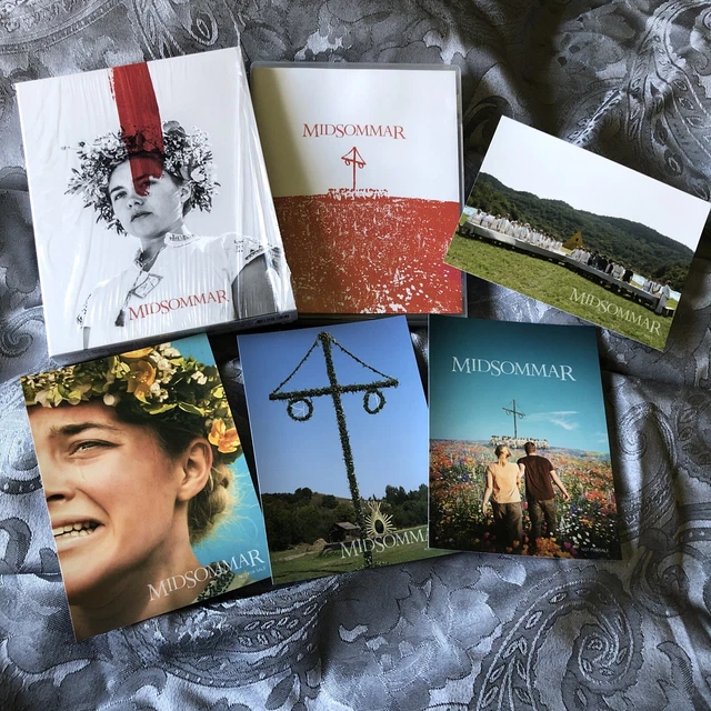 MIDSOMMAR BLU-RAY FULL Slip Case Ltd Edition. Korea. Art Crafts. As New ...