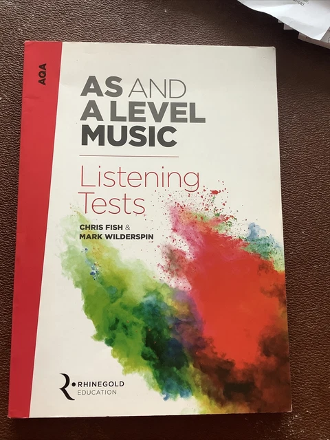 AQA AS & A Level Music Listening Tests Revision Guide - Book Only £10. ...