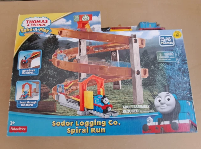 FISHER PRICE - Thomas & Friends Sodor Logging Co. Spiral Run £10.50 ...