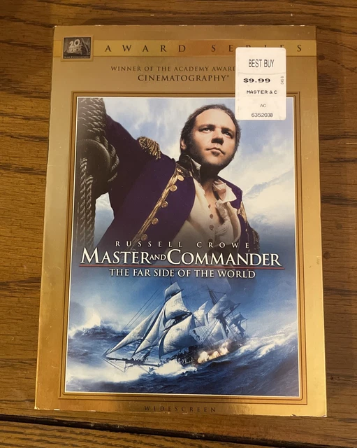 MASTER AND COMMANDER The Far Side of the World (DVD, 2003, Widescreen ...