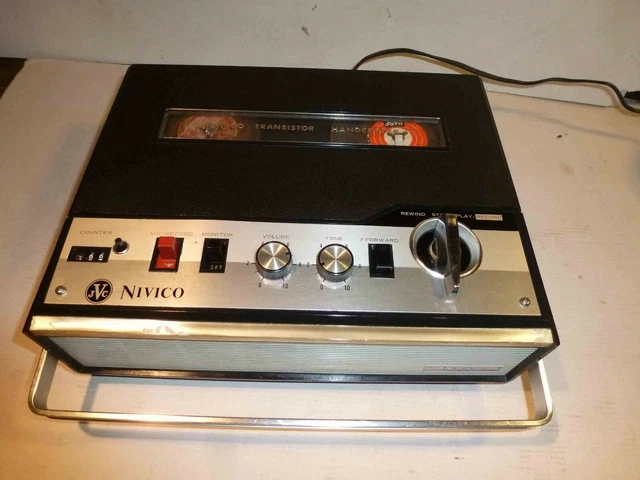 MAGNÉTOPHONE / ENREGISTREUR à bande " portatif " JVC- NIVICO TR-541U ...