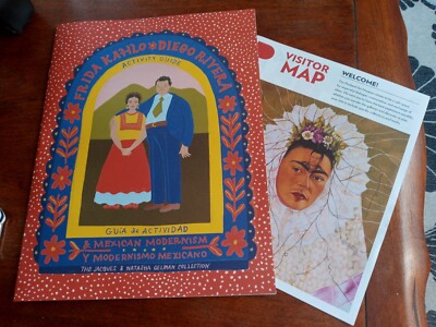 FRIDA KAHLO AND Diego Rivera Art Gallery Kid's Activity Book 2022 £9.78 ...