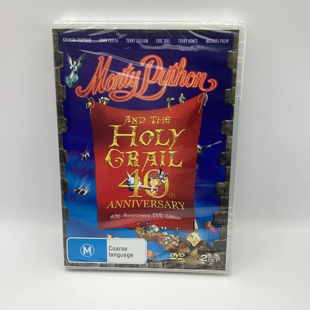 MONTY PYTHON AND The Holy Grail 40th Anniversary Edition DVD 1974 Brand ...