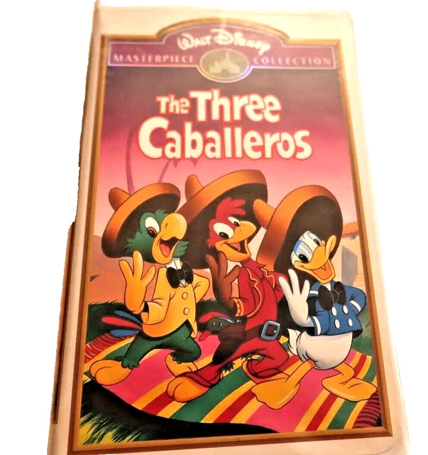 THE THREE CABALLEROS, Walt Disney, Masterpiece Collection (1994, VHS ...