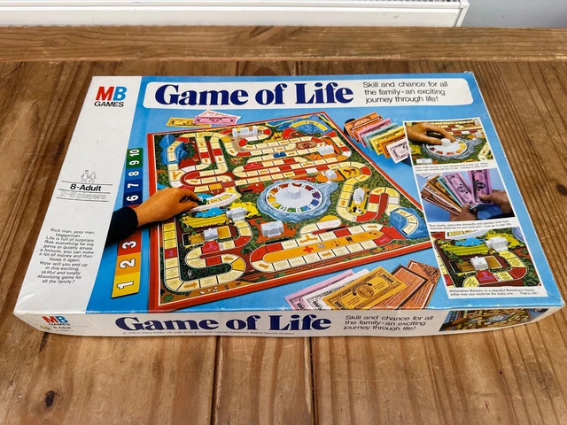 VINTAGE MB GAME of Life Board Game 1978 - Missing 1 Car £6.99 - PicClick UK
