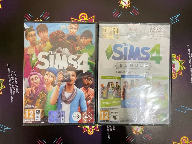 THE SIMS 4 Pc Computer Windows Mac Disco Dvd Rom Bundle Vampiri Bimbi ...