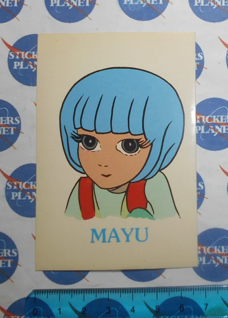 ADESIVO STICKER VINTAGE Autocollant Original Capitan Harlock Mayu ...