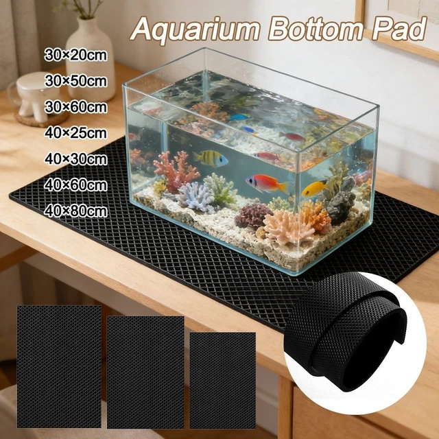 SHOCK-ABSORBING AQUARIUM BOTTOM Pad Explosion-proof Fish Tank Pad $29. ...
