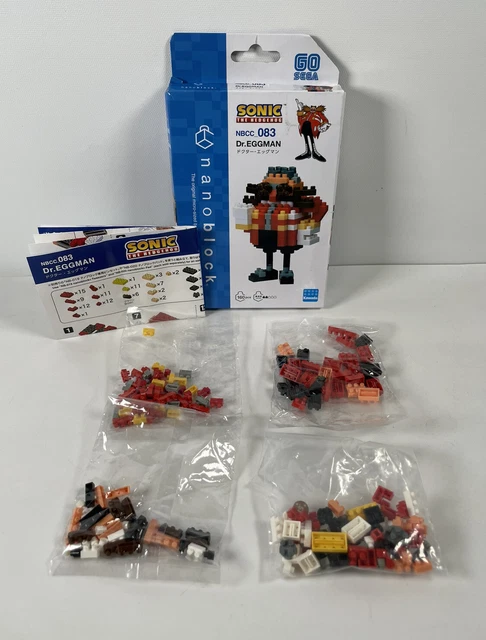 NANOBLOCK SONIC THE Hedgehog: Dr Eggman | NBCC-083 | Damaged box EUR 11,65 - PicClick DE