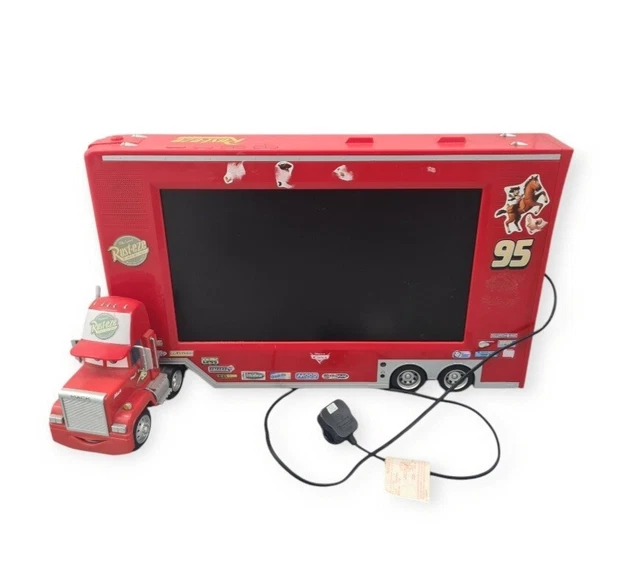 PIXAR DISNEY CARS Mack Truck TV/DVD Combi - Working - NO REMOTE £154.95 ...
