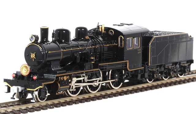 LOCOMOTIVE À VAPEUR privée moghol HO/J 2-6-0 JNR classe 8620 Emperor's ...