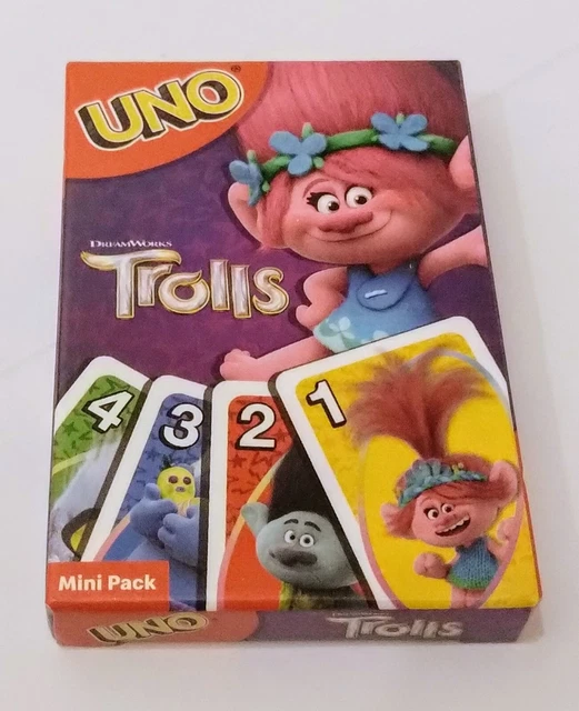 MCDONALDS HAPPY MEAL toy, Trolls Uno Card Game, mini pack £3.49 ...