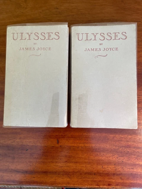 1933 ULYSSES BY James Joyce; The Odyssey Press, 2 Volumes £95.00 - PicClick UK