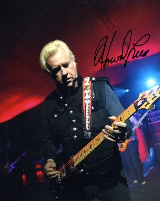 GFA HEART GUITARIST HOWARD LEESE Signed Autograph 8x10 Photo PROOF H1 ...