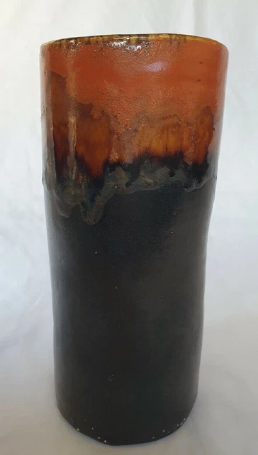 ERIC LEAPER CORNISH studio pottery cylindrical vase, circa 1960 £34.00 ...
