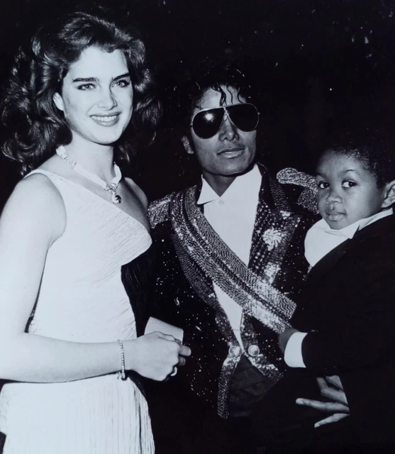 MICHAEL JACKSON BROOKE Shields Emmanuel Lewis Rare Original 1984 Press ...
