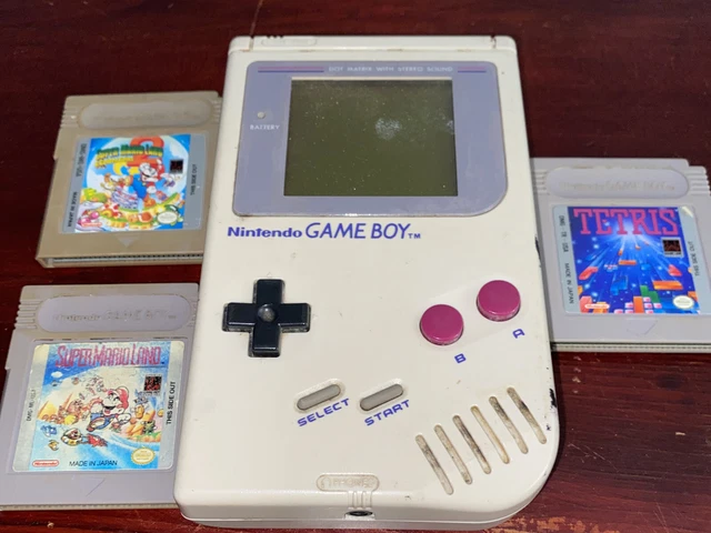 VINTAGE NINTENDO ORIGINAL Game Boy DMG-01 Handheld Console - Gray $69. ...
