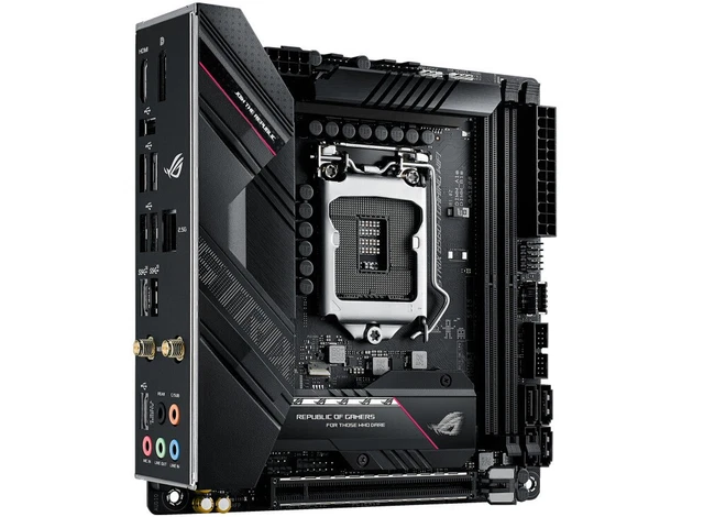 ASUS ROG STRIX B560-I GAMING WIFI Motherboard Intel B560 LGA 1200 DDR4 ...