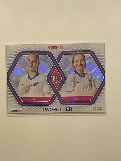 PANINI ETERNITY LIONESSES 2024/25 - Beth Meade and Lauren Hemp ...