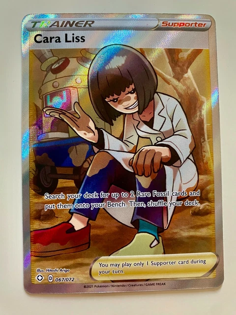 CARA LISS 067/072 Full Art Ultra Rare Shining Fates Pokemon Card MINT ...