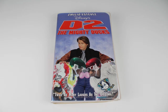 D2: THE MIGHTY Ducks (VHS, 1994) Clamshell Blockbuster Rental £3.58 ...