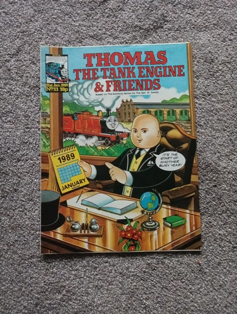 Thomas The Tank Engine And Friends Vintage Comics 33 34 38 39 41 £1500 Picclick Uk