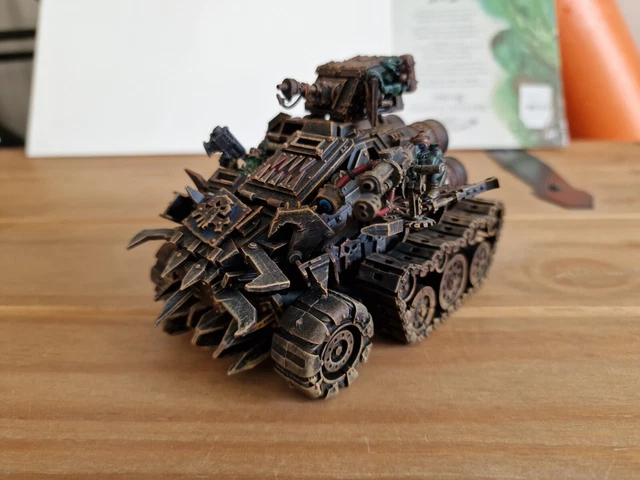 CUSTOM ORKS BATTLE Tank Looted Conversion Warhammer 40k £5.51 - PicClick UK