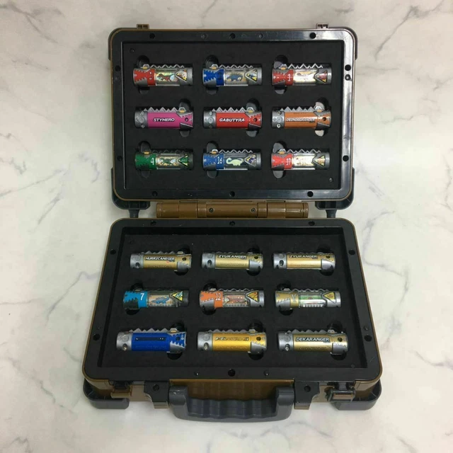 POWER RANGERS DINO Charge Kyoryuger Brave Box Bag Zyudenchi set 18p ...