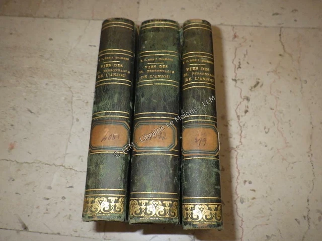 1863.LA VIE DES saints personnages de l'Anjou (3/3).Chamard EUR 200,00 ...