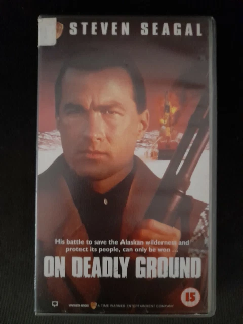 ON DEADLY GROUND - VHS Video Tape, 1995 - Steven Seagal- VGC £1.99 ...