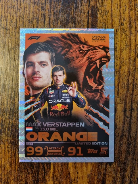 TURBO ATTAX F1 2024 Max Verstappen Orange Limited Edition # LE 1 £0.99 ...