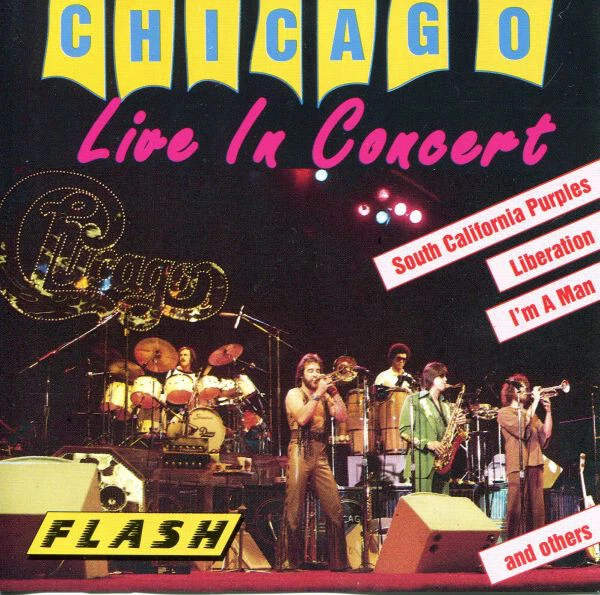 CHICAGO LIVE IN Concert CD Germany Flash 1995 F83602 EUR 5,00 - PicClick FR