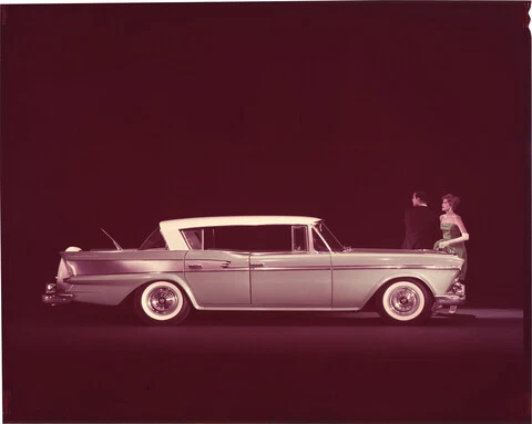 1959 AMC RAMBLER Ambassador Automobile Old Car Advertising Photo 3 EUR ...