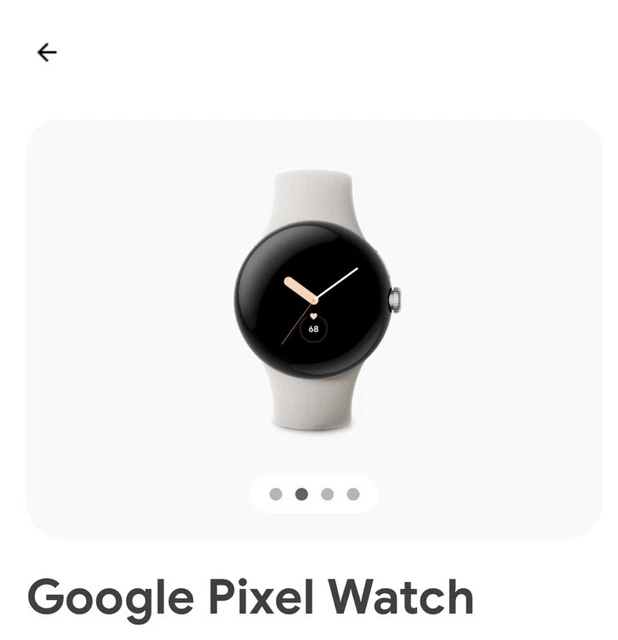 GOOGLE PIXEL WATCH LTE chalk with Fitbit. Brand New Boxed! RRP £275 EUR ...
