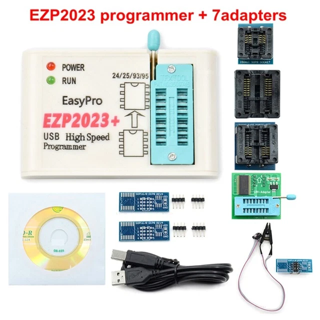 PROGRAMMATEUR SPI FLASH Haute Vitesse EZP2023+ EZP2023 Prise en 24/25 ...