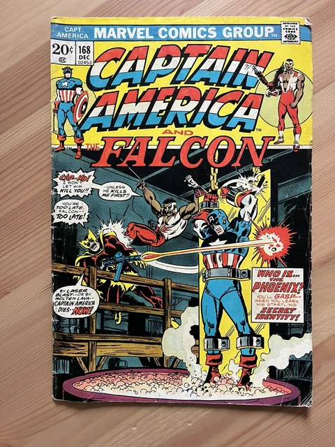 CAPTAIN AMERICA AND Falcon #168 (Marvel Comics, 1973) 1st Appearance ...