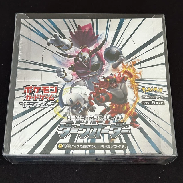 POKEMON TCG DARK Order Japanese Sun & Moon Booster Box SM8a New Sealed ...