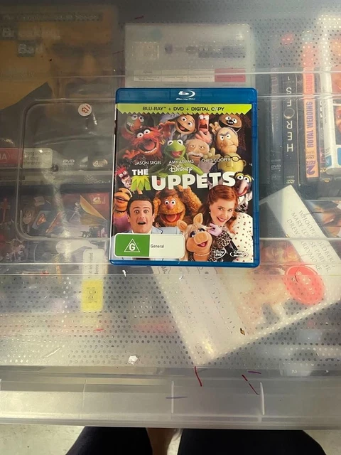 THE MUPPETS DISNEY Blu Ray + DVD+ Digital vgc region b t250 $13.87 ...