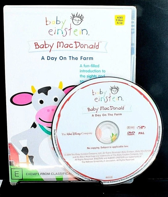 BABY EINSTEIN BABY MacDonald: A Day On the Farm DVD Region 4 ...