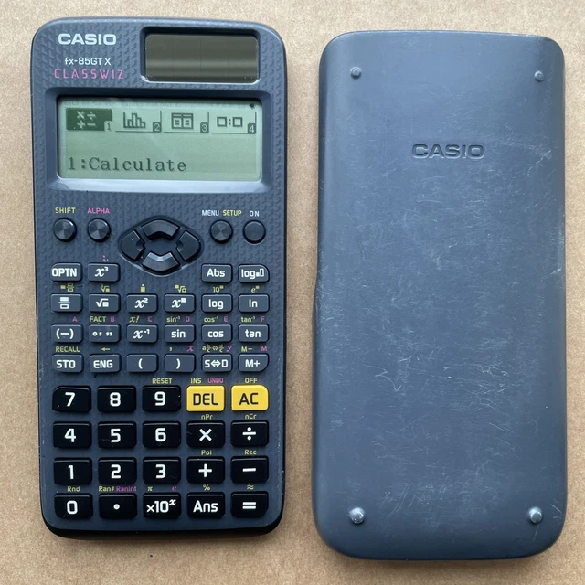 CASIO FX-85GTX CLASSWIZ Scientific Calculator Black £26.67 - PicClick UK