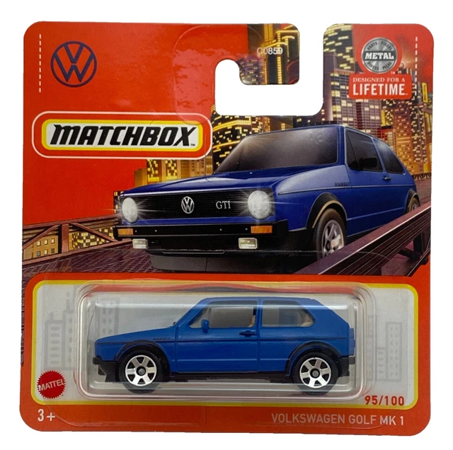 1976 VOLKSWAGEN GOLF MK1 GTI Blue Matchbox MBX Metro 2024 MB1200 1/64 ...